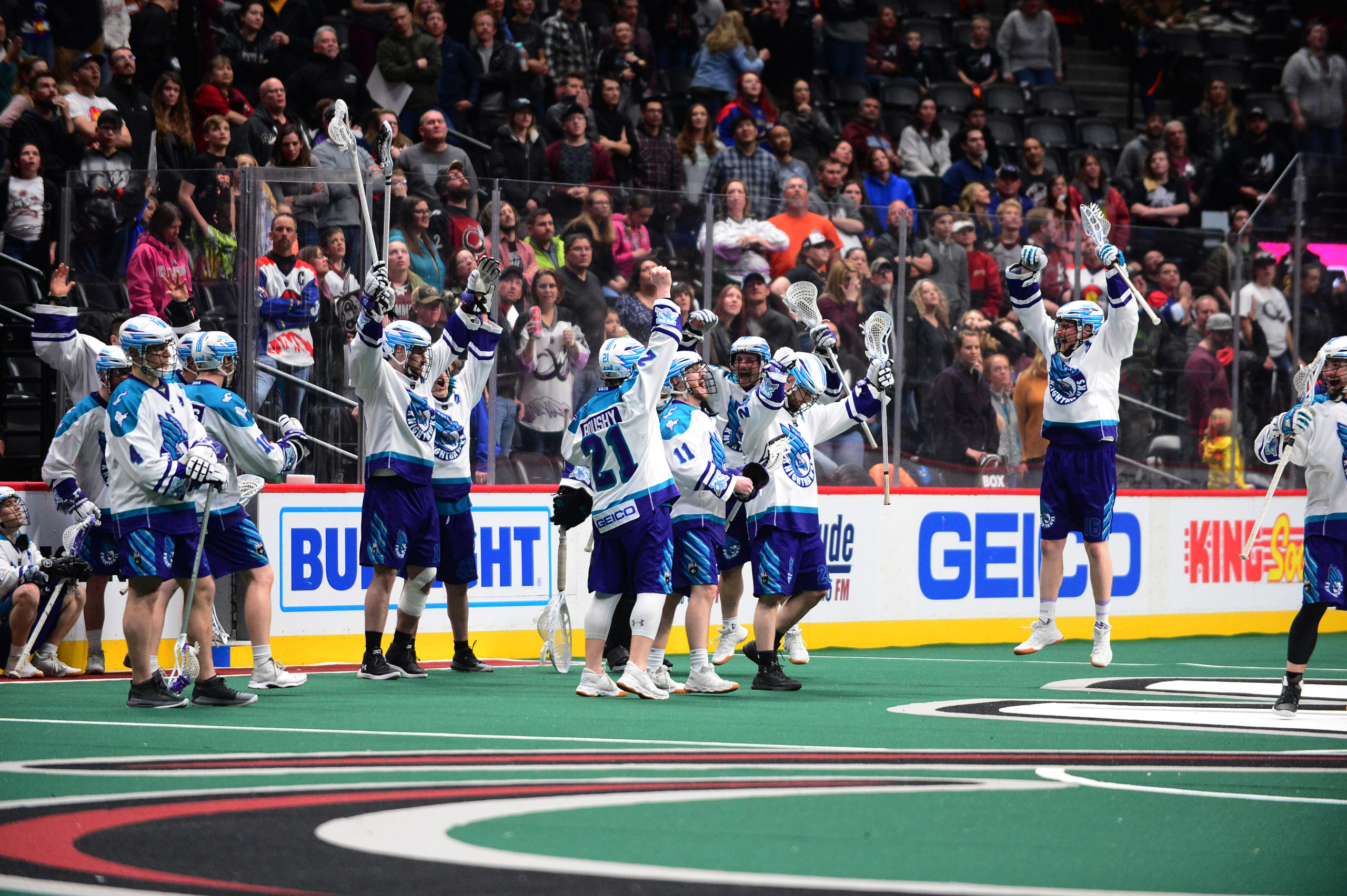 Knighthawks Win OT Thriller To Spoil Mammoth's Final Home Game - NLL