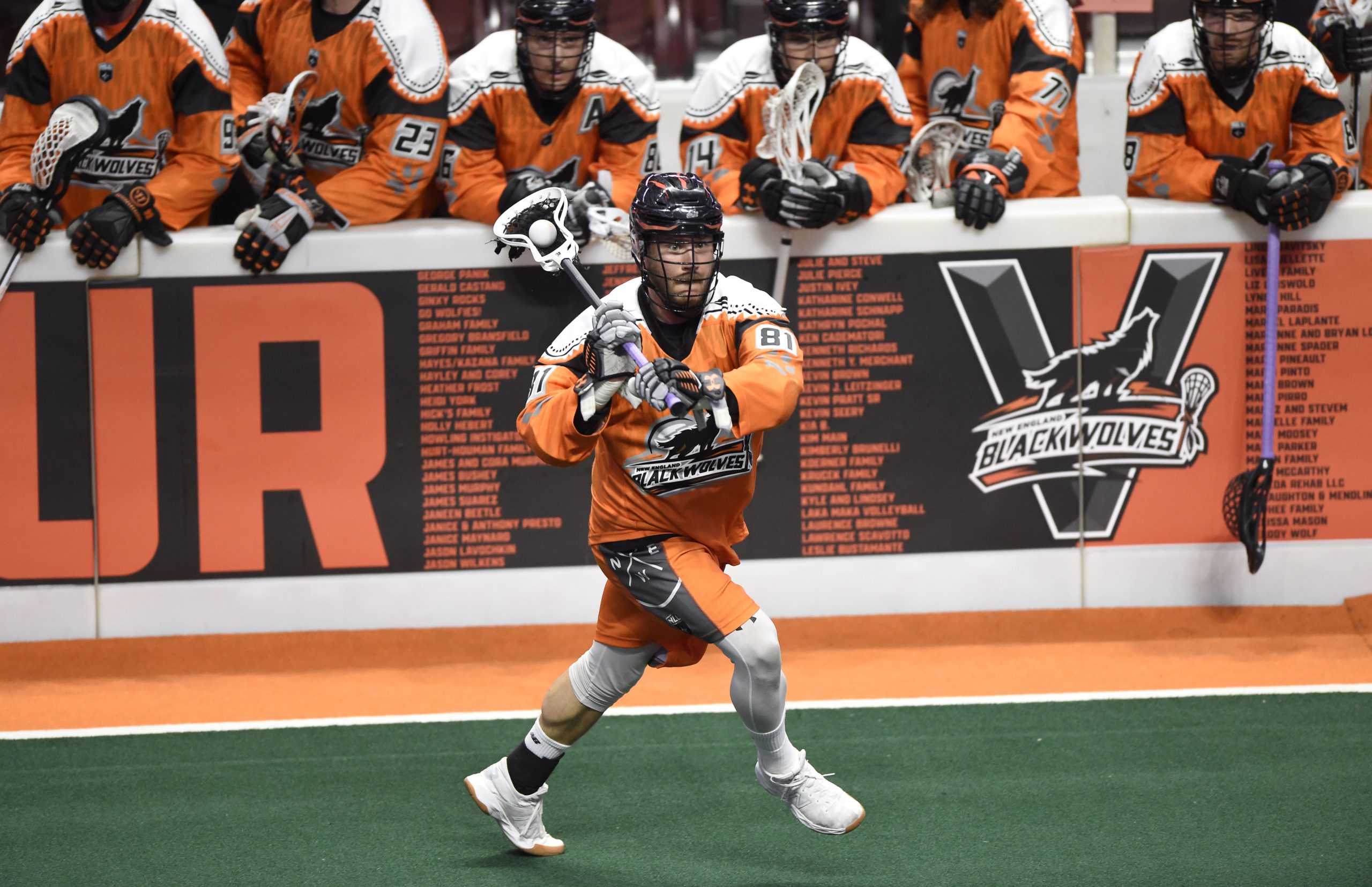 Black Wolves, Mammoth Start 2nd Half Push For Playoffs - NLL