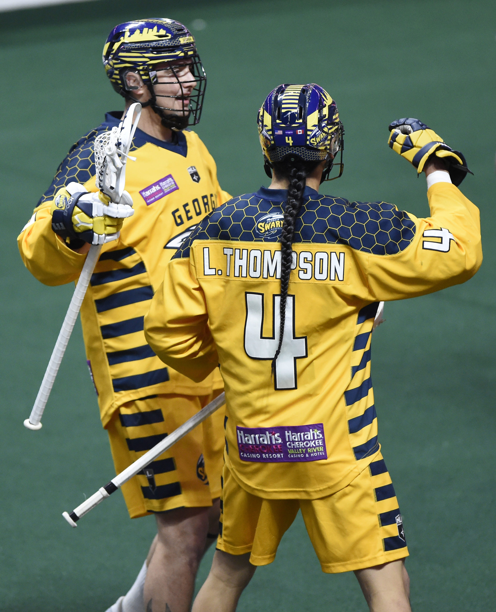 Lyle Thompson Hat Trick