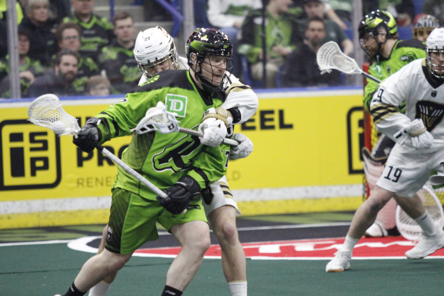 Rush clinch playoff spot with victory over Vancouver - NLL
