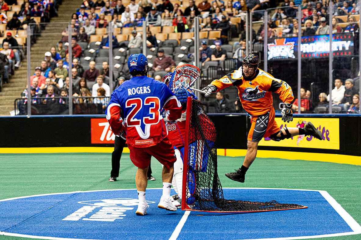 Black Wolves Surprise Rock at with 12-8 Win at Scotiabank Arena - NLL