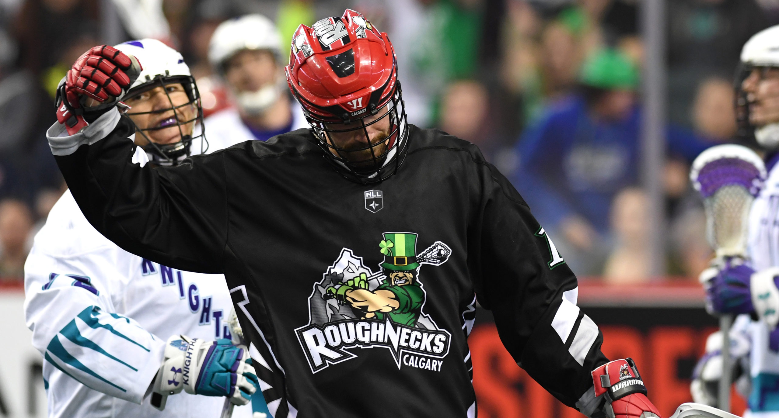 Roughnecks Hold Off Knighthawks, 14-13, In St. Paddy's Day Showdown - NLL