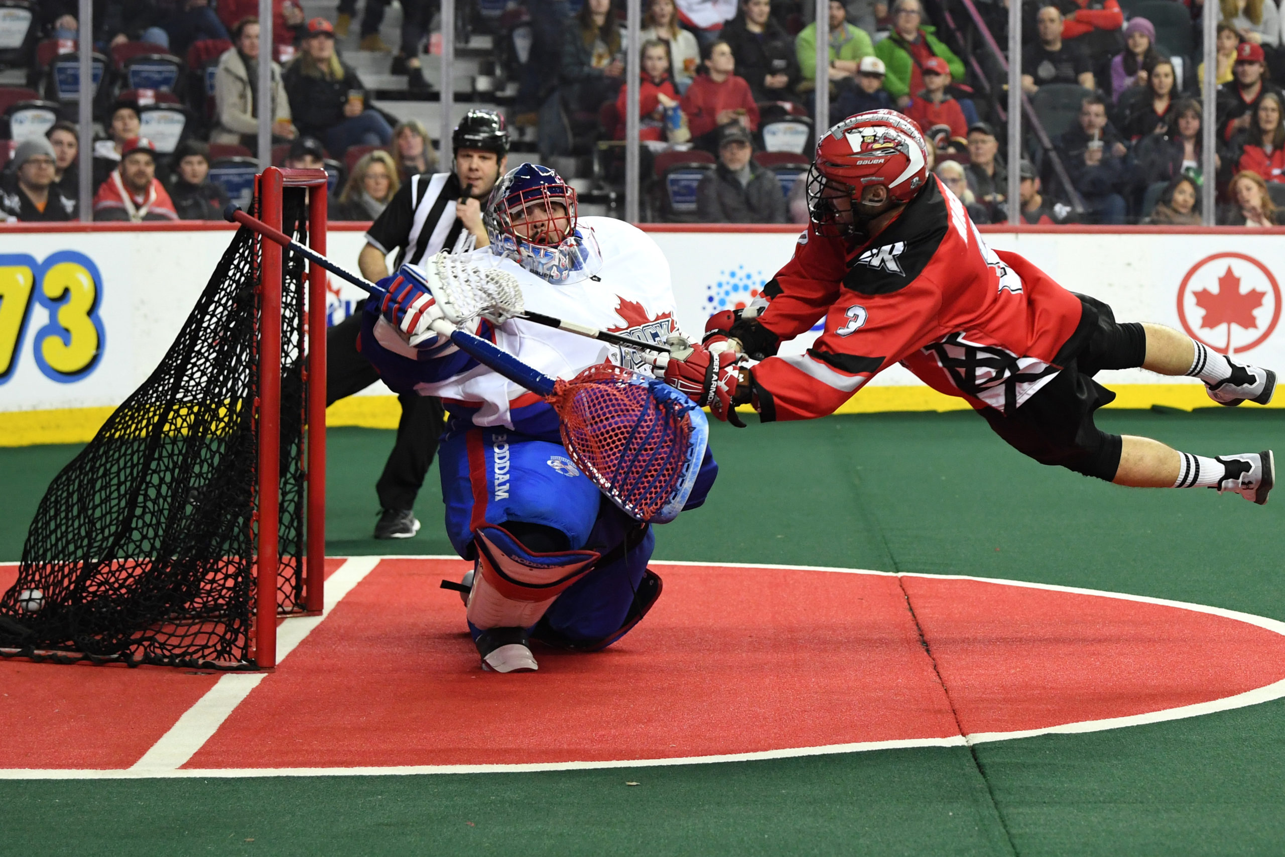 Roughnecks Get Much Needed Win at Home Versus Rock - NLL