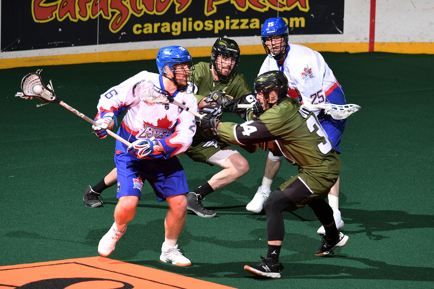 GAME RECAP: Knighthawks Fall Short Against Rock - NLL