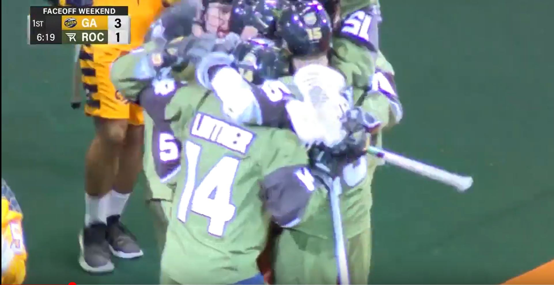 First Goal in Rochester Knighthawks Franchise History