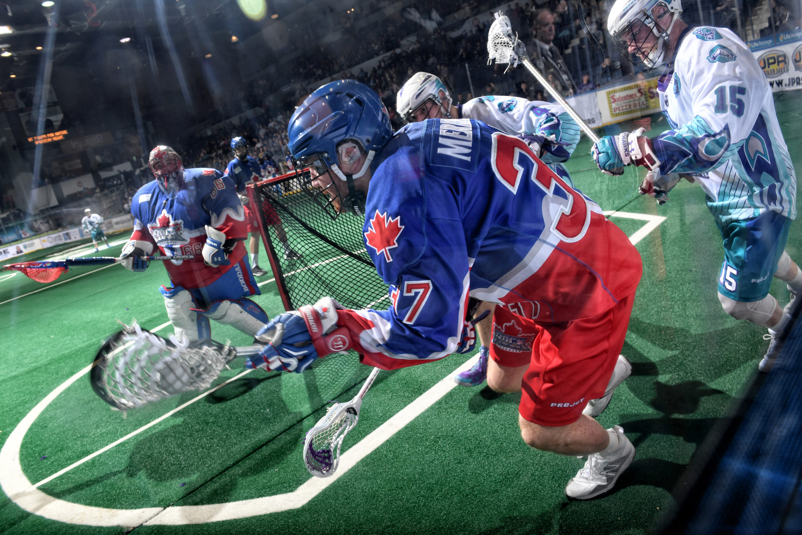 Knighthawks Fall To Rock In First Game Of The Weekend - NLL