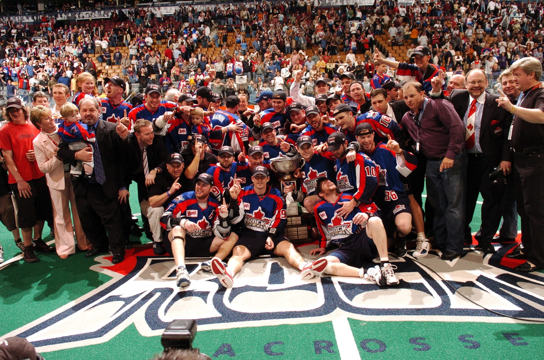35 Moments: Largest Crowd in NLL History Watch Rock Win Ring - NLL
