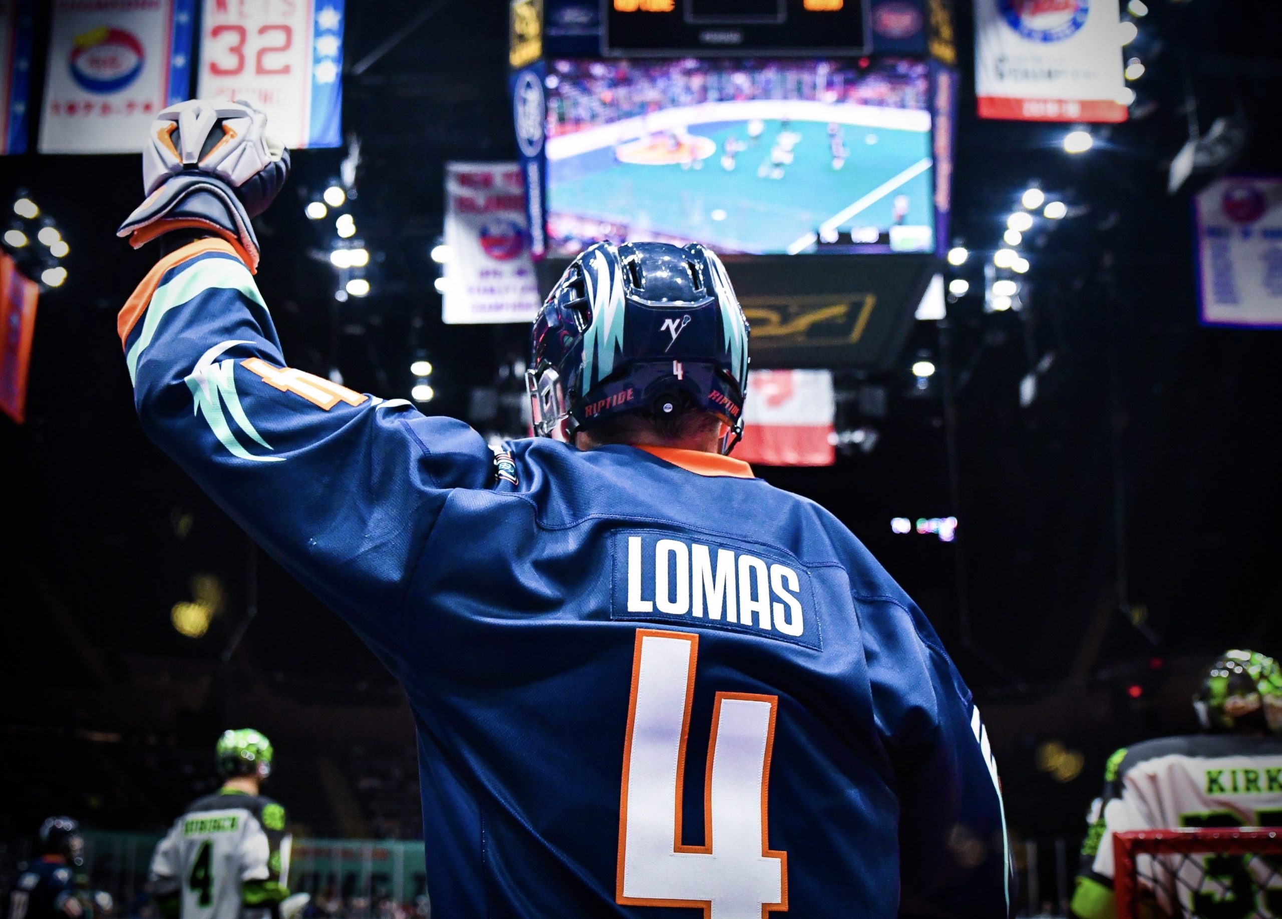 The Long Road Back For Riptide Forward Dan Lomas - NLL