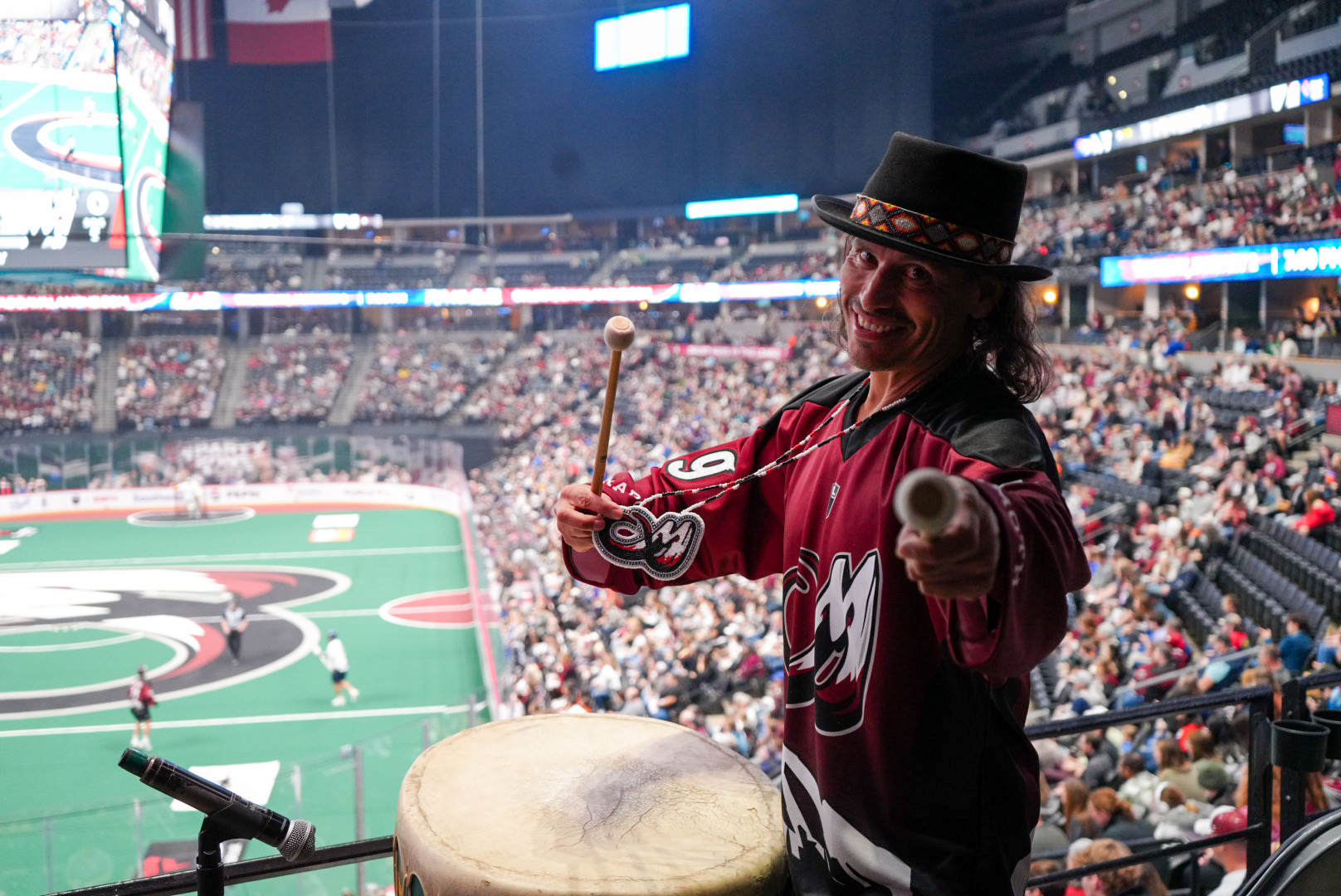 JoJo War Drummer: The Electric Heartbeat of Mammoth Lacrosse - NLL